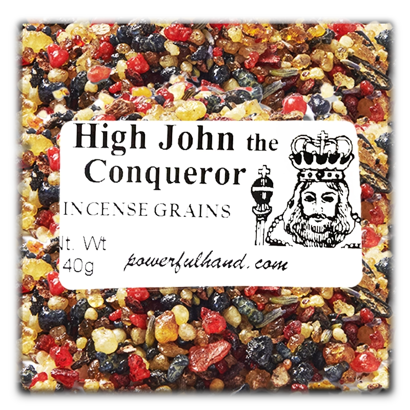 High John the Conqueror Incense Grains – Powerfulhand.com