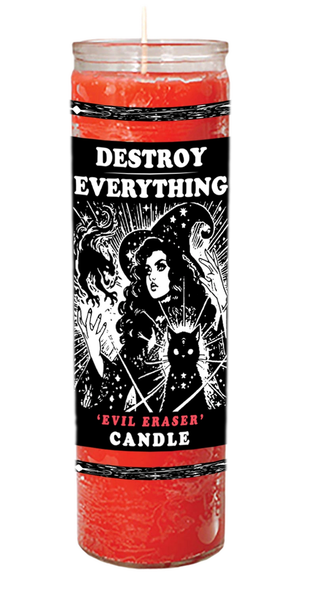 Destroy Everything Candle – Powerfulhand.com