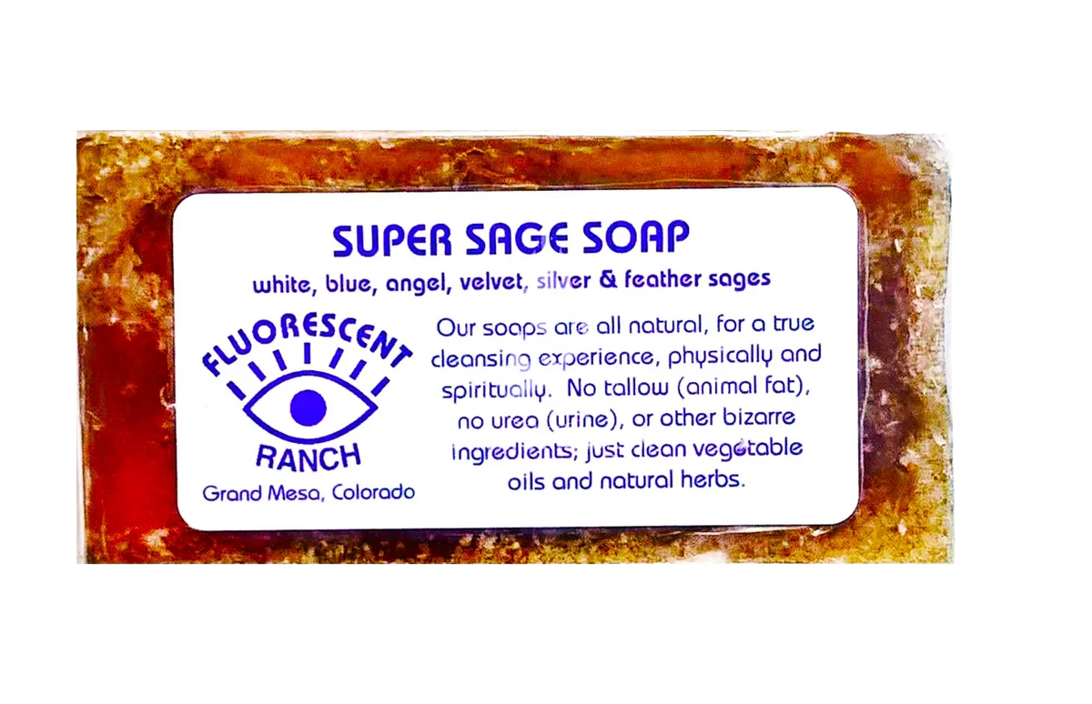 Super Sage Soap (Fluorescent Ranch) – Powerfulhand.com