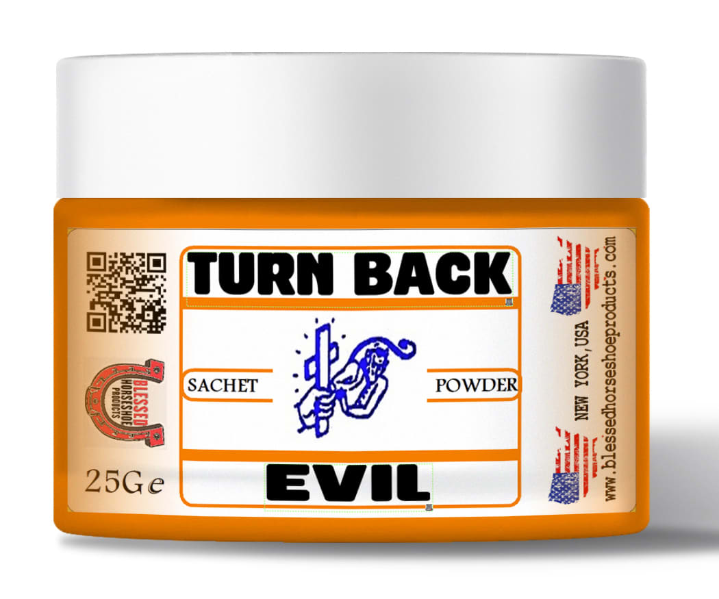 Turn Back Evil Sprinkling Powder – Powerfulhand.com
