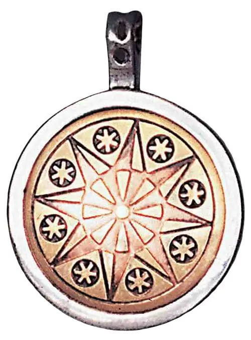 Earth-Star Flower Magical Talisman (MT9) – Powerfulhand.com